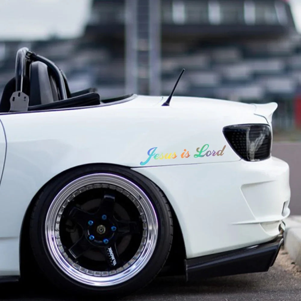 Jesus is Lord Car Vinyl Decal – JIG